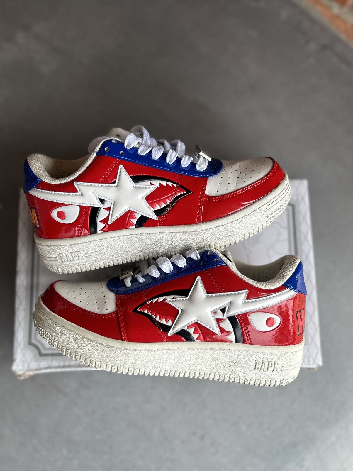 Bape SHARK BAPE STA LOW M2 | Grailed