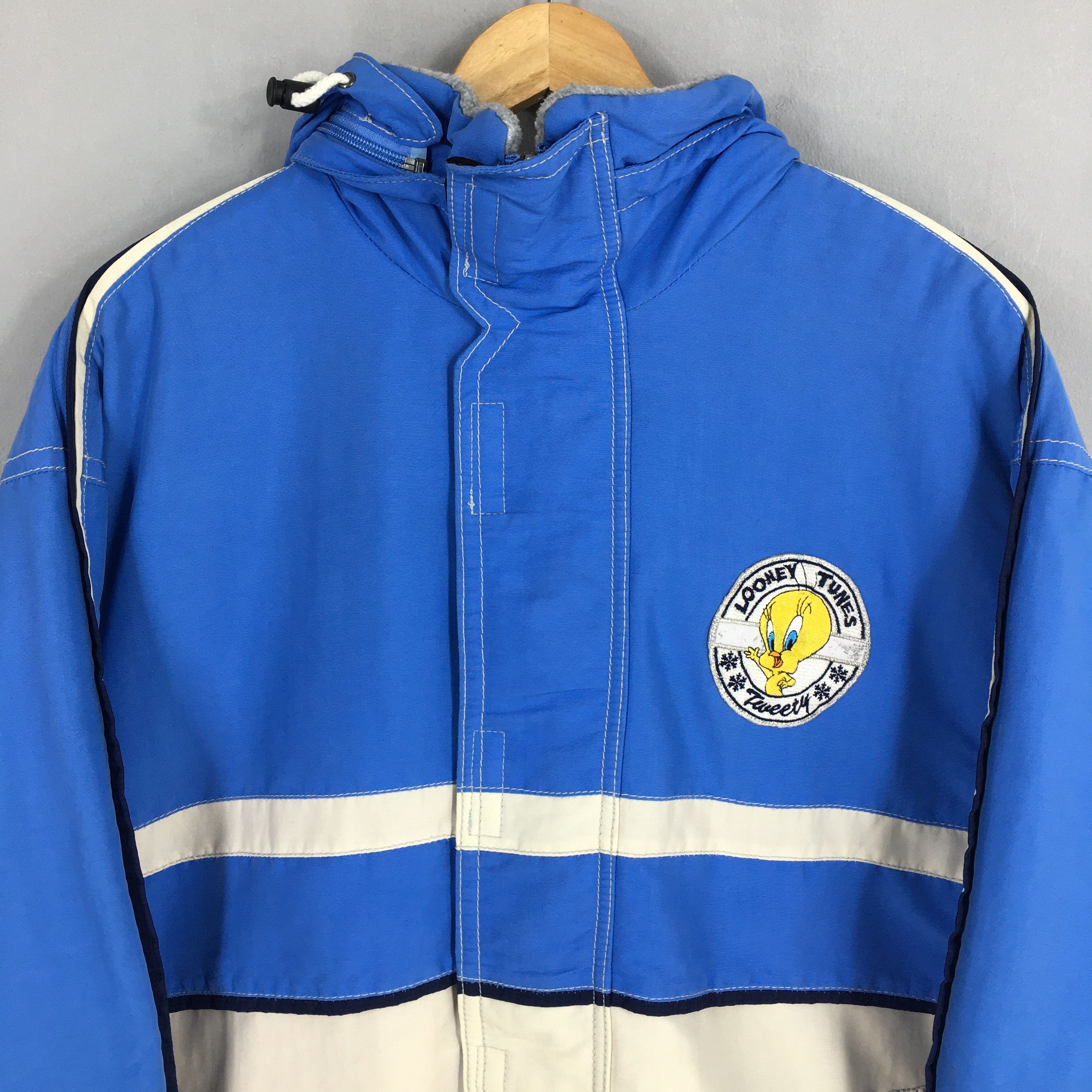 Vintage Vintage Looney Tunes Warner Bros Tweety Bird Jacket Medium ...
