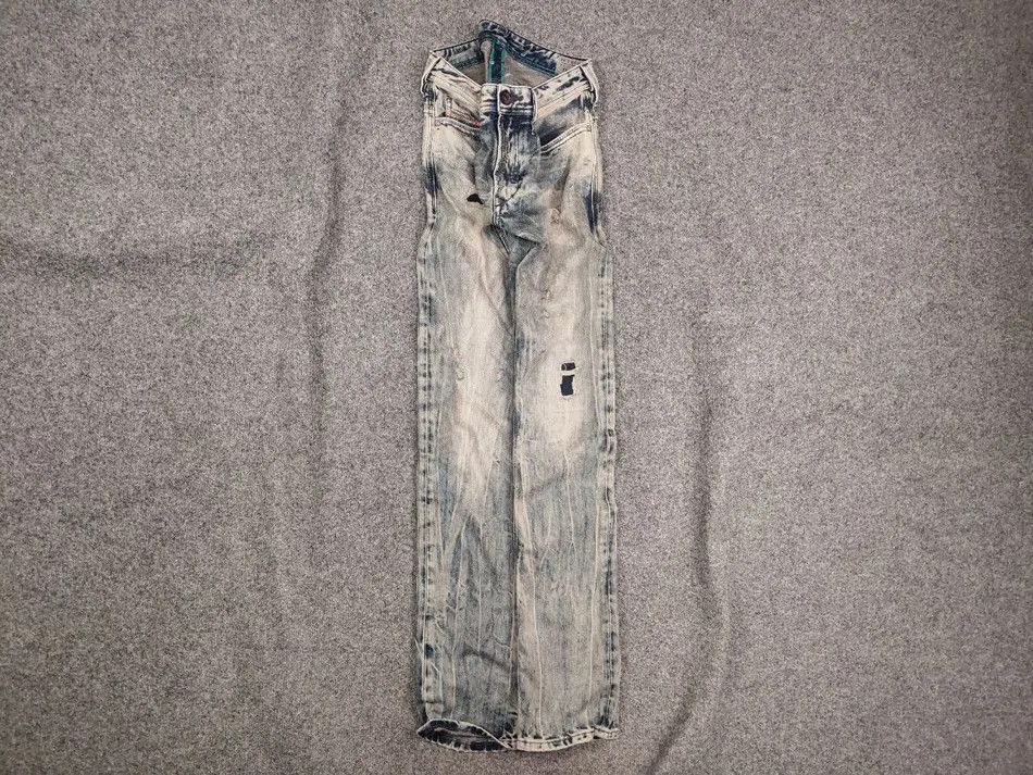 Diesel Diesel Thanaz Vintage Washed Distressed Denim Jeans l.g.b. | Grailed