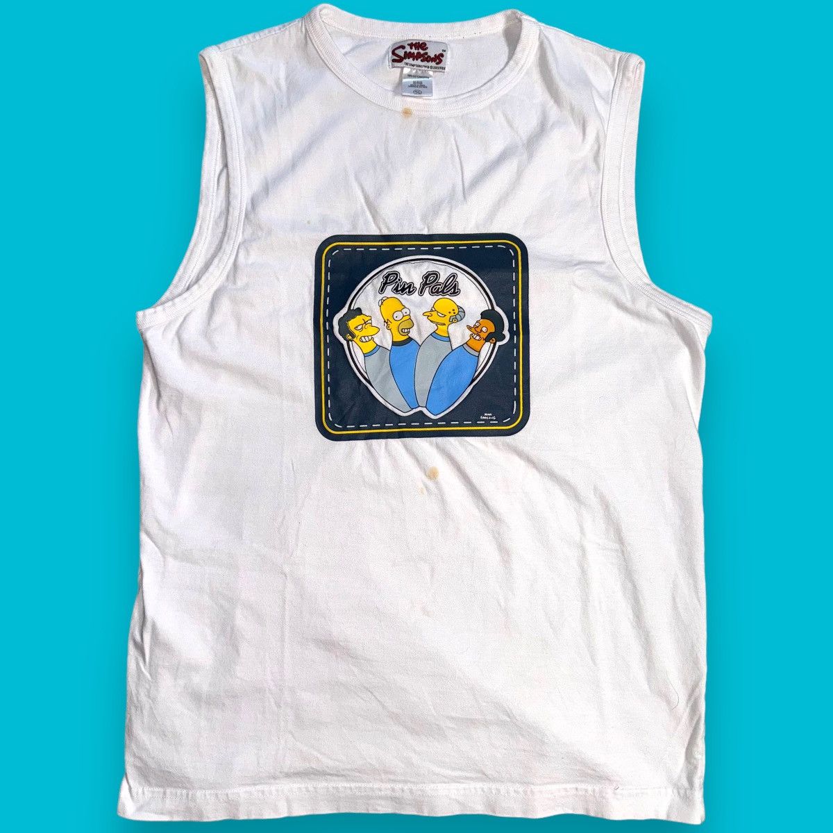 Streetwear × The Simpsons × Vintage VTG 2003 the SIMPSONS FOX Tank ...