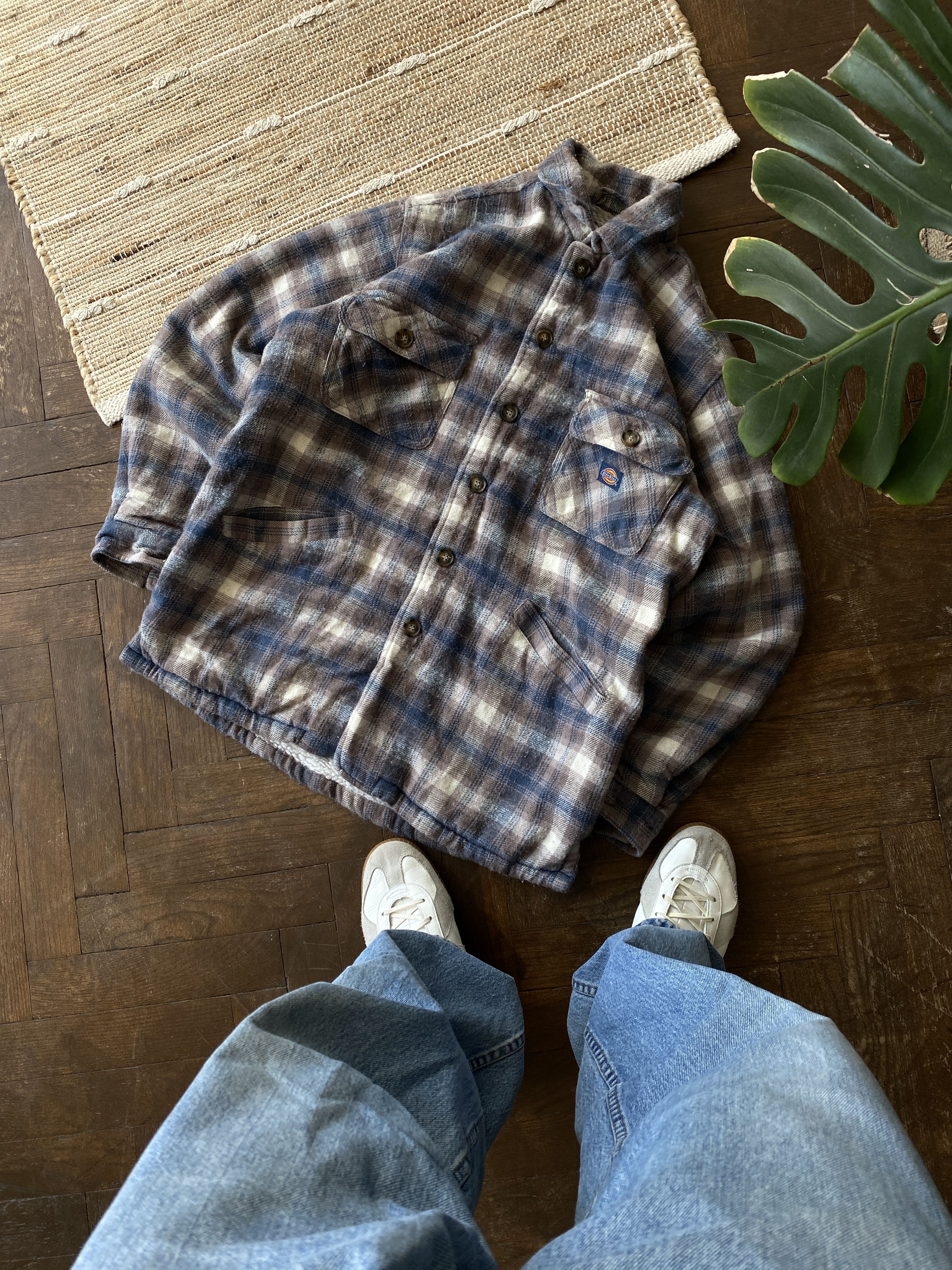 Vintage Vintage Dickies Plaid Flannel Jacket Grailed