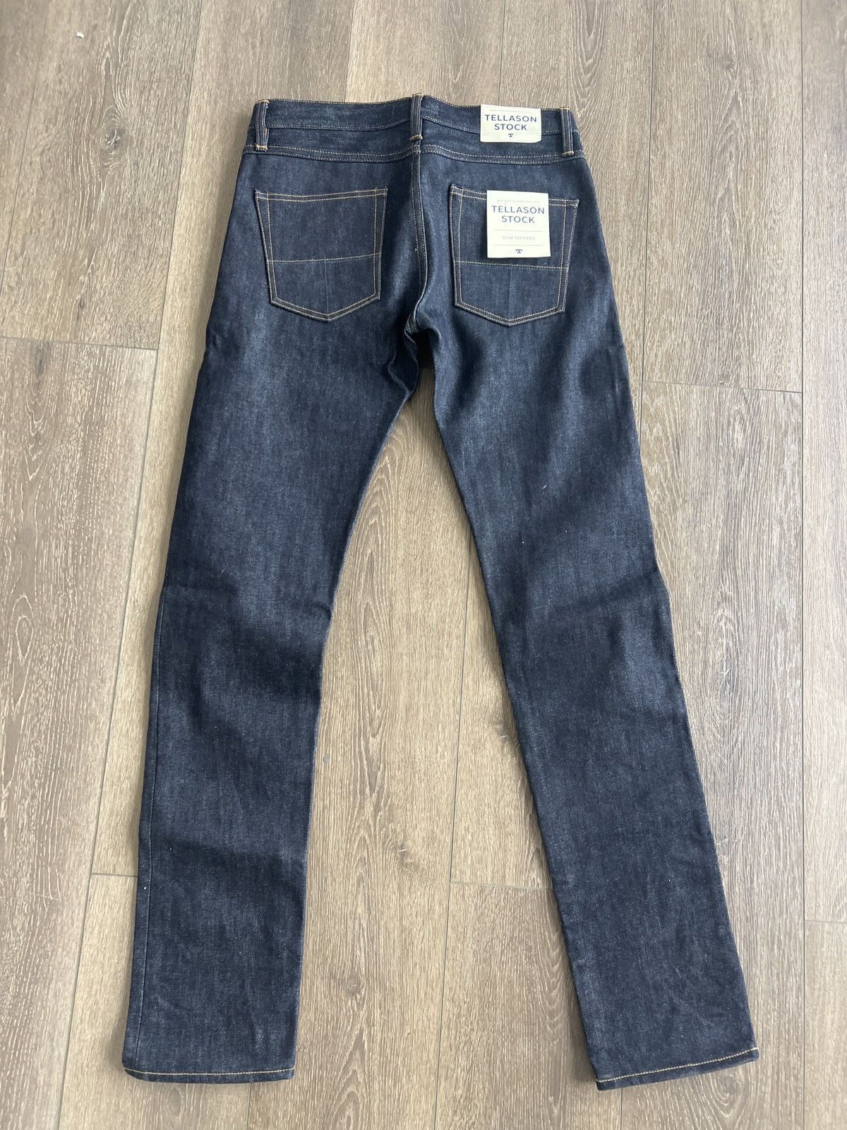 Tellason Tellason Stock Denim Slim Tapered | Grailed