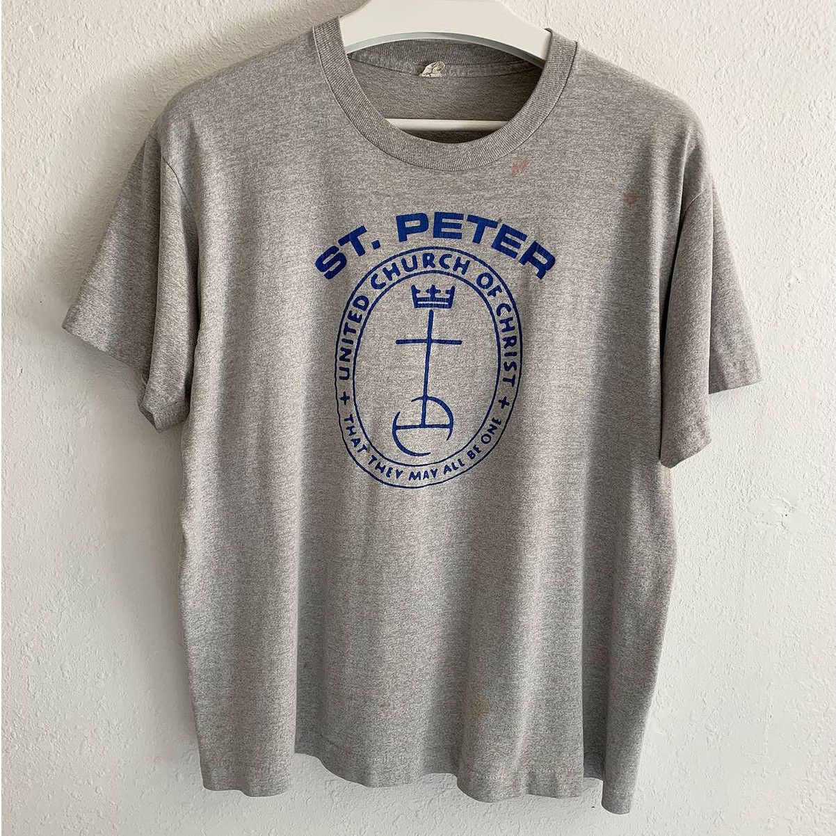 Screen Stars 1980s Paper-Thin "St. Peter" Tee | Grailed