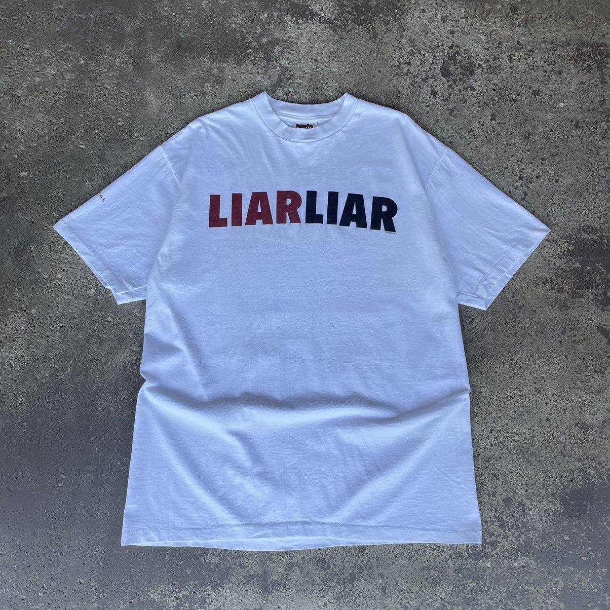 Streetwear × Vintage VINTAGE 1996 LIAR LIAR JIM CARREY MOVIE PROMO TEE ...