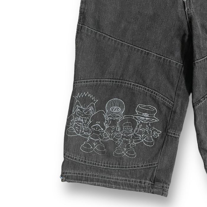 Skategang Vintage Y2K Jorts Pants No Rules Full Character Cartoon Rare ...