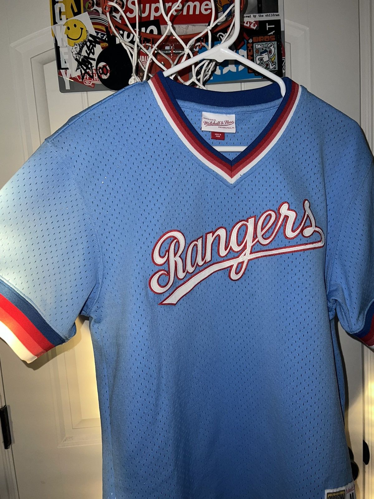 MLB × Mitchell & Ness × Vintage Texas rangers jersey | Grailed