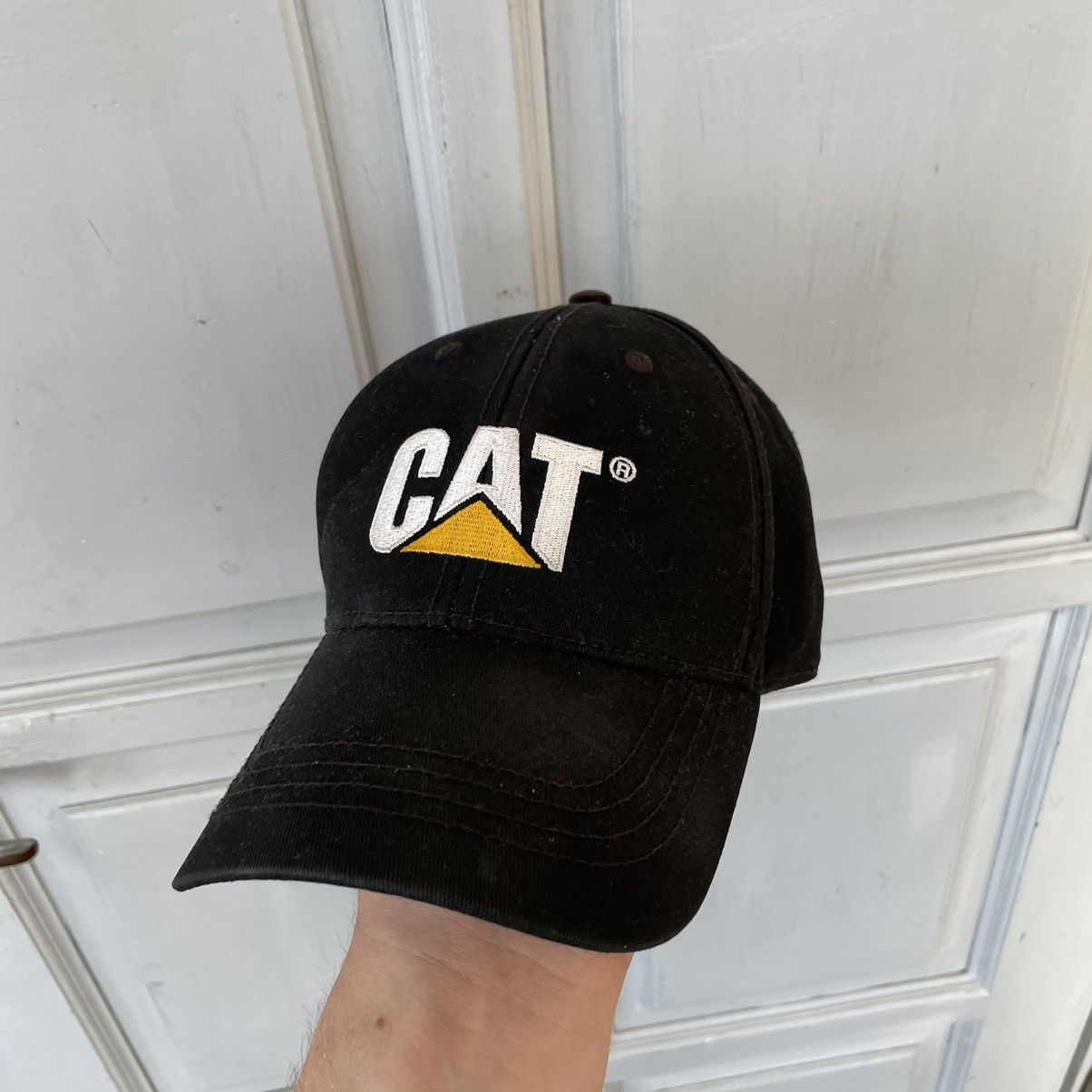 Streetwear × Vintage × Workers CAT Caterpillar Trucker Hat Baseball Cap ...