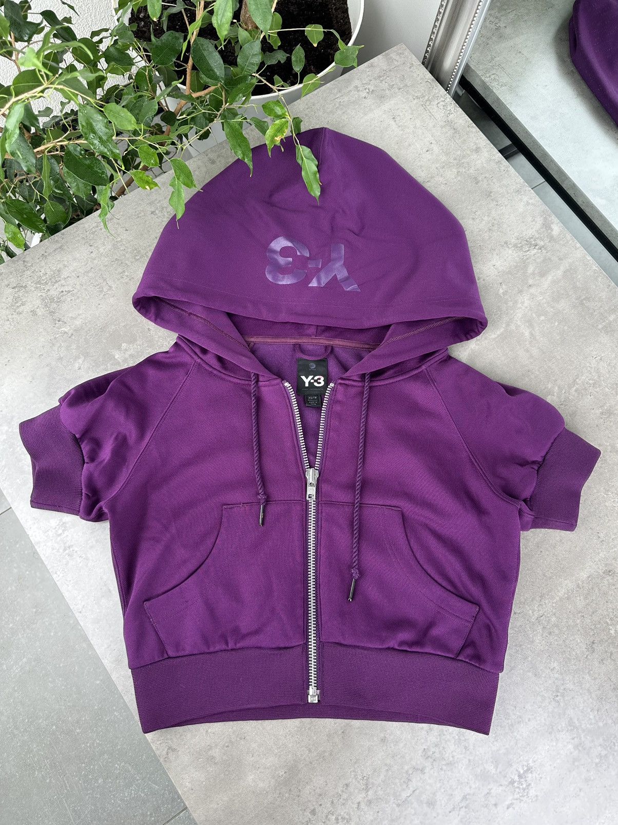 Vintage Yohji Yamamoto Cropped Hoodie Grailed