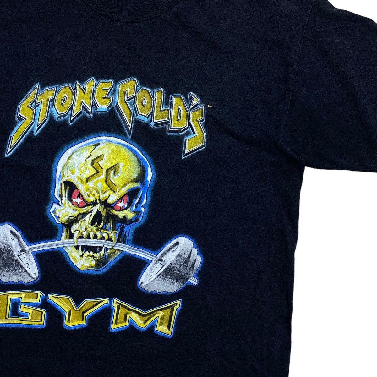 Vintage STONE COLD STEVE AUSTIN 1998 WWF STONE COLD’S GYM | Grailed