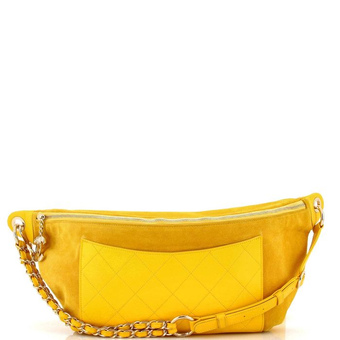 Chanel Pharrell Waist Bag Suede and Quilted Leather | Grailed
