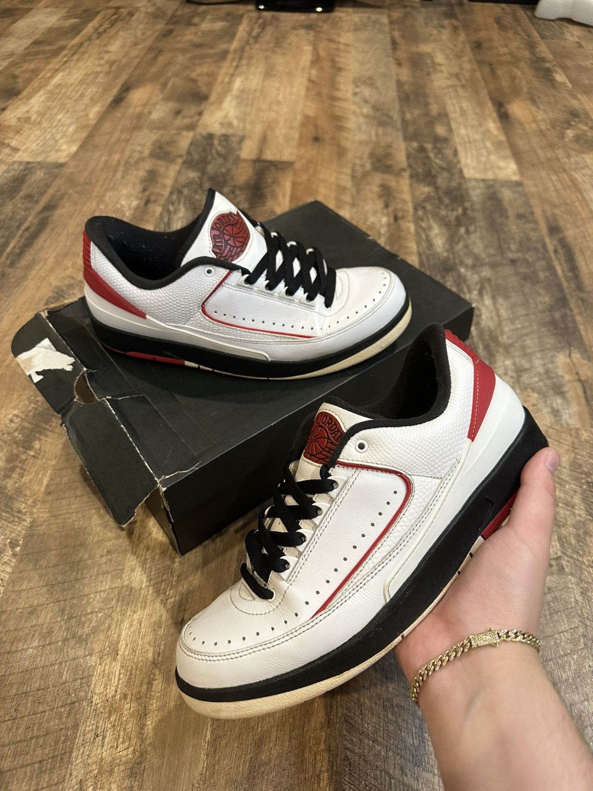 Jordan Brand × Nike Nike Air Jordan 2 Retro Low ‘Chicago’ 2016 In Box ...