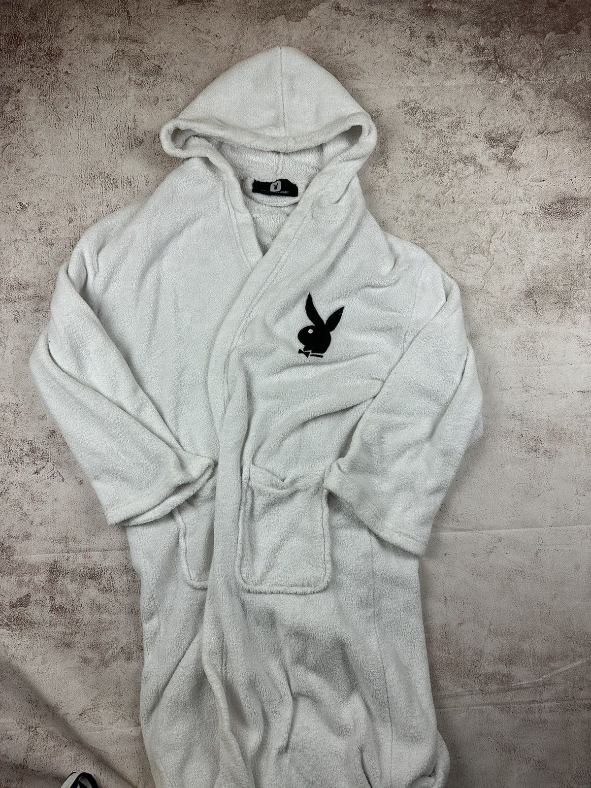 Playboy × Streetwear × Vintage Vintage Playboy white Embriodied Rabbit ...