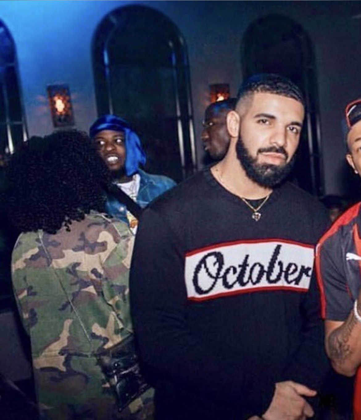 October's Very Own OCTOBER'S VERY OWN OVO Drake October Sweater Knit ...