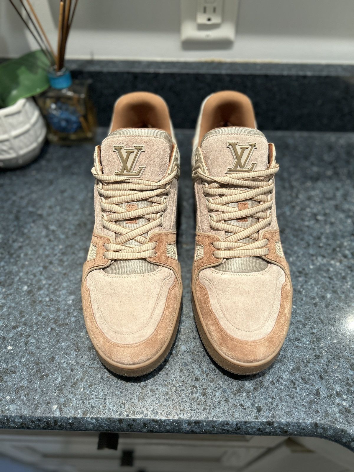 Louis Vuitton NEW Louis Vuitton Trainer ‘Brown/Tan’ Size 10LV RARE ...