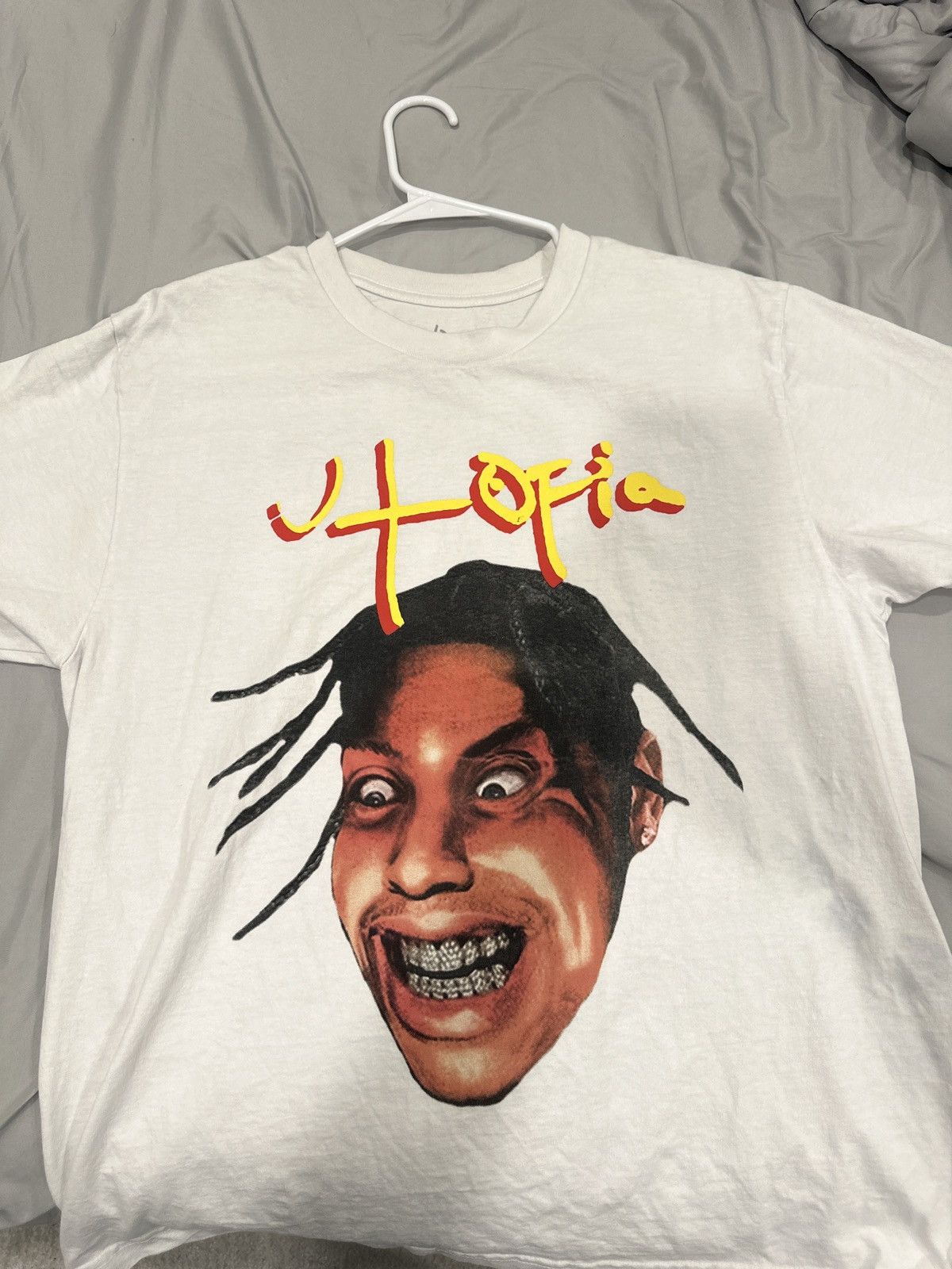 Band Tees × Rap Tees × Travis Scott Travis Scott UTOPIA Tee Large | Grailed