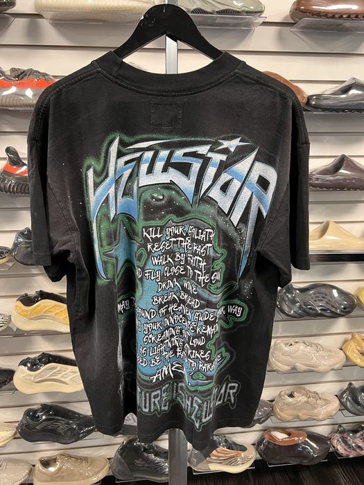 HELLSTAR Hellstar “The Future” Black T-Shirt | Grailed