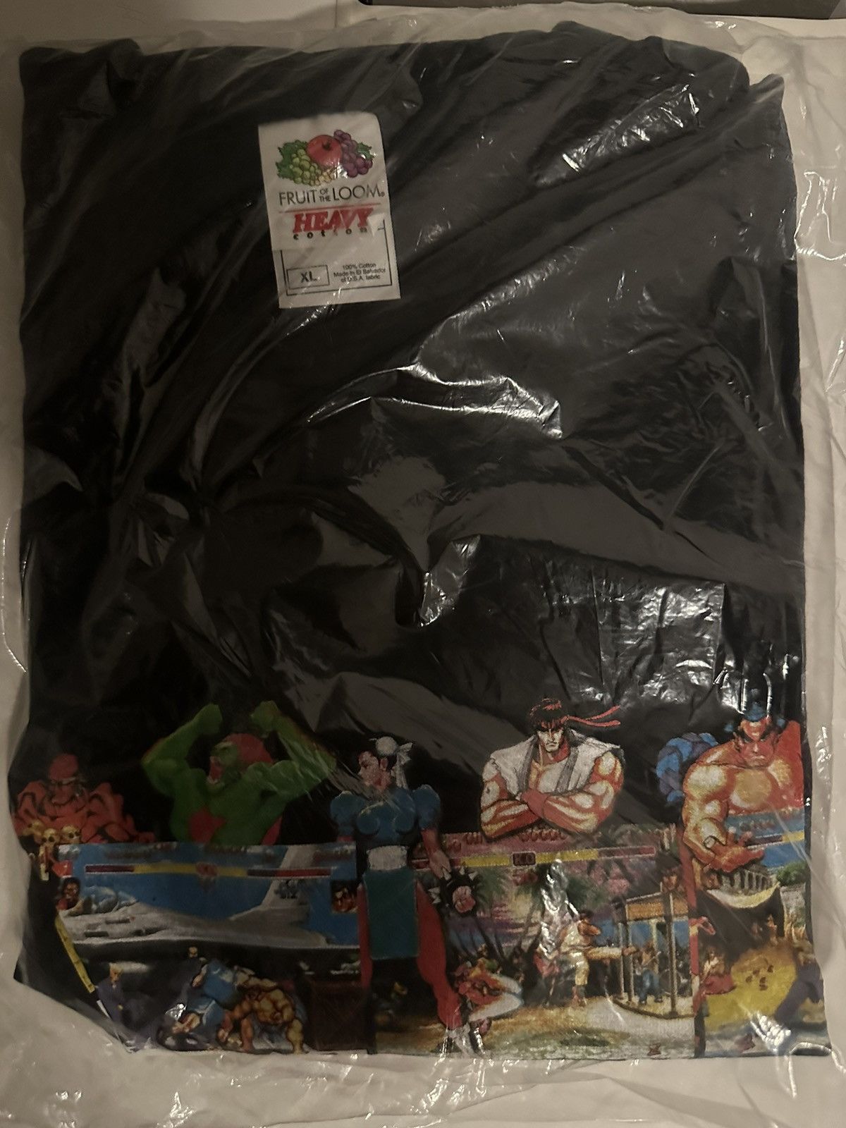 Vintage Sealed Street Fighter 15th anniversary T shirt (2 Available ...