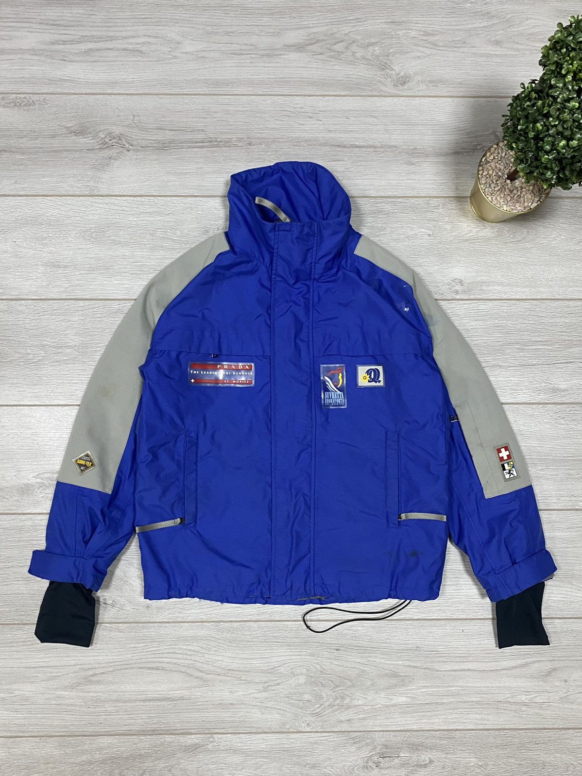Prada Prada Archival Gore Tex St Moritz vintage ski jacket red tab ...