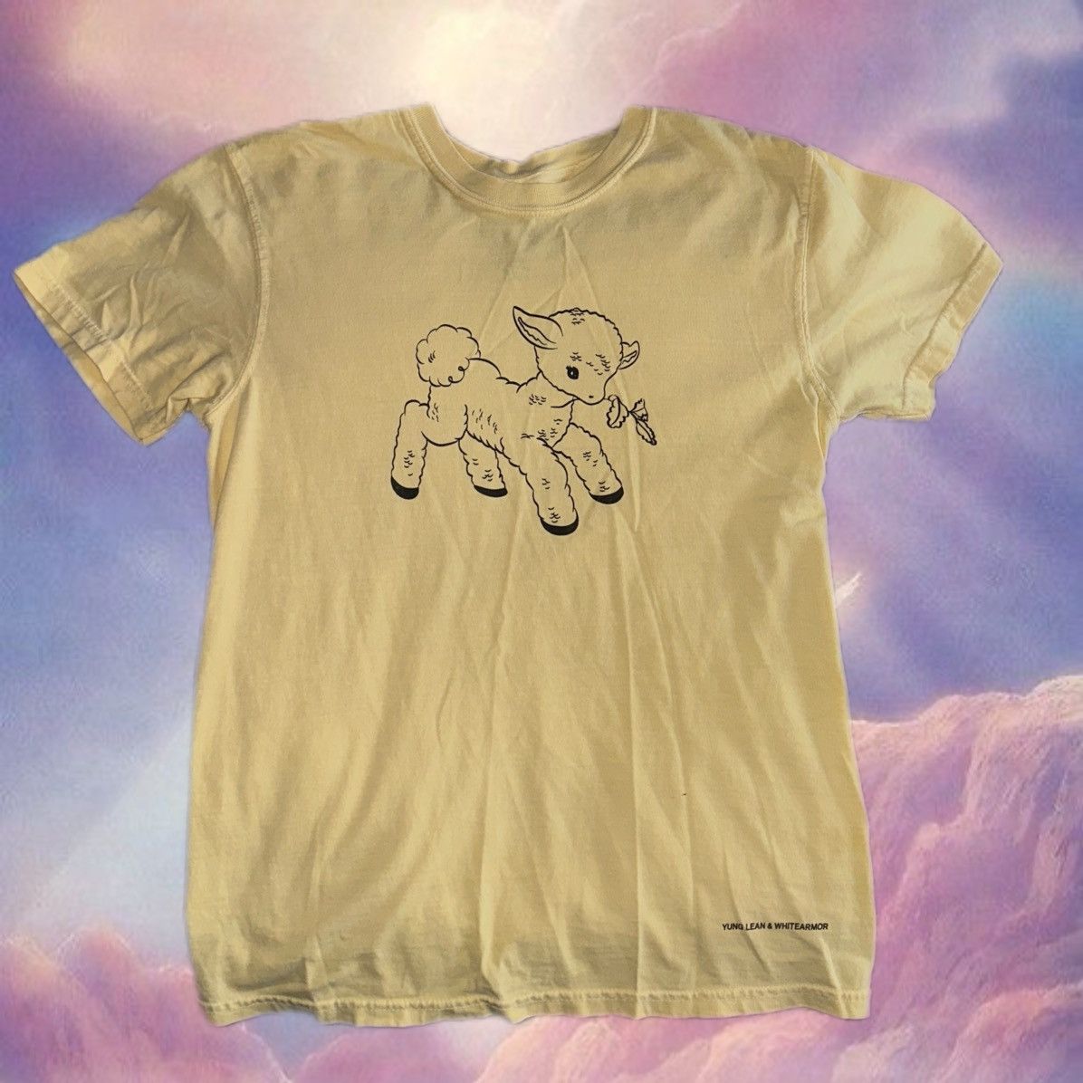 Yung Lean Yung Lean Official Merch - Yellow Poison Ivy T-Shirt | Grailed