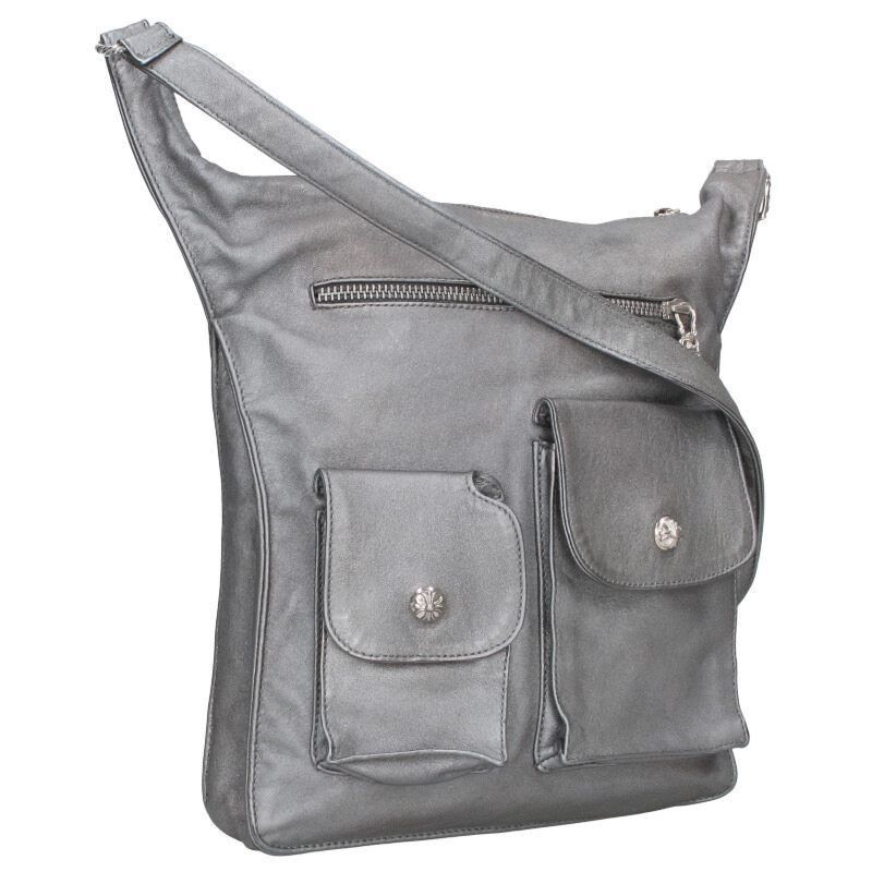 Chrome Hearts Chrome Hearts F-SLINGER Flap Leather Shoulder Bag | Grailed