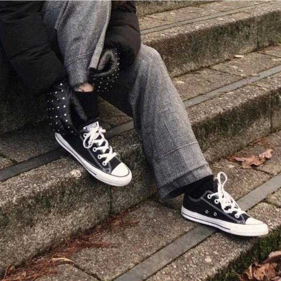 Converse Converse Chuck Taylor All Star B/W Double Tongue Low Tops ...