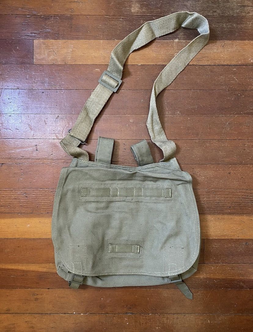 Military × Vintage Vintage 1960s Czech Army Messenger Bag | Grailed