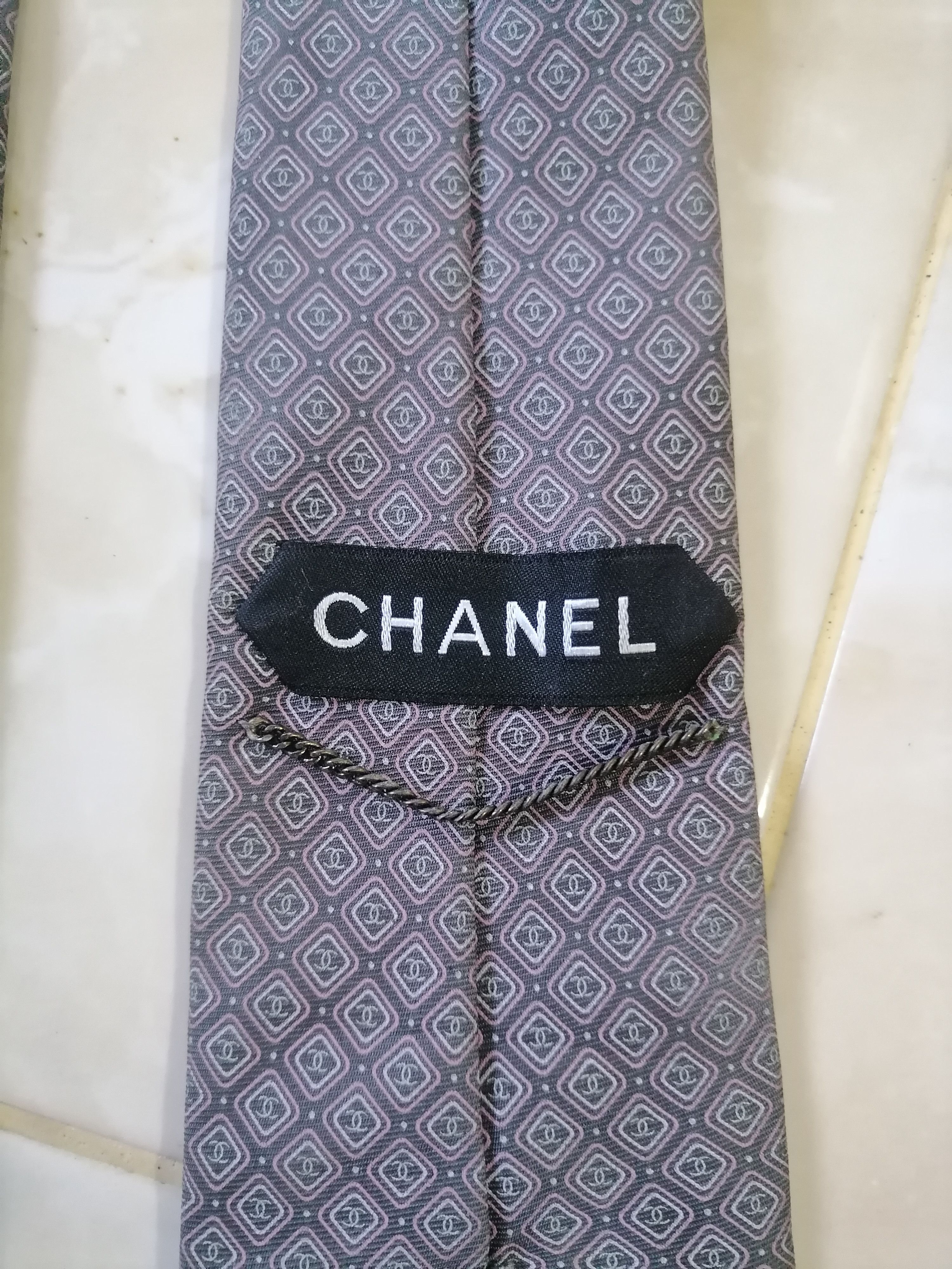 Chanel Chanel Monogram Hand Made Tie | Grailed
