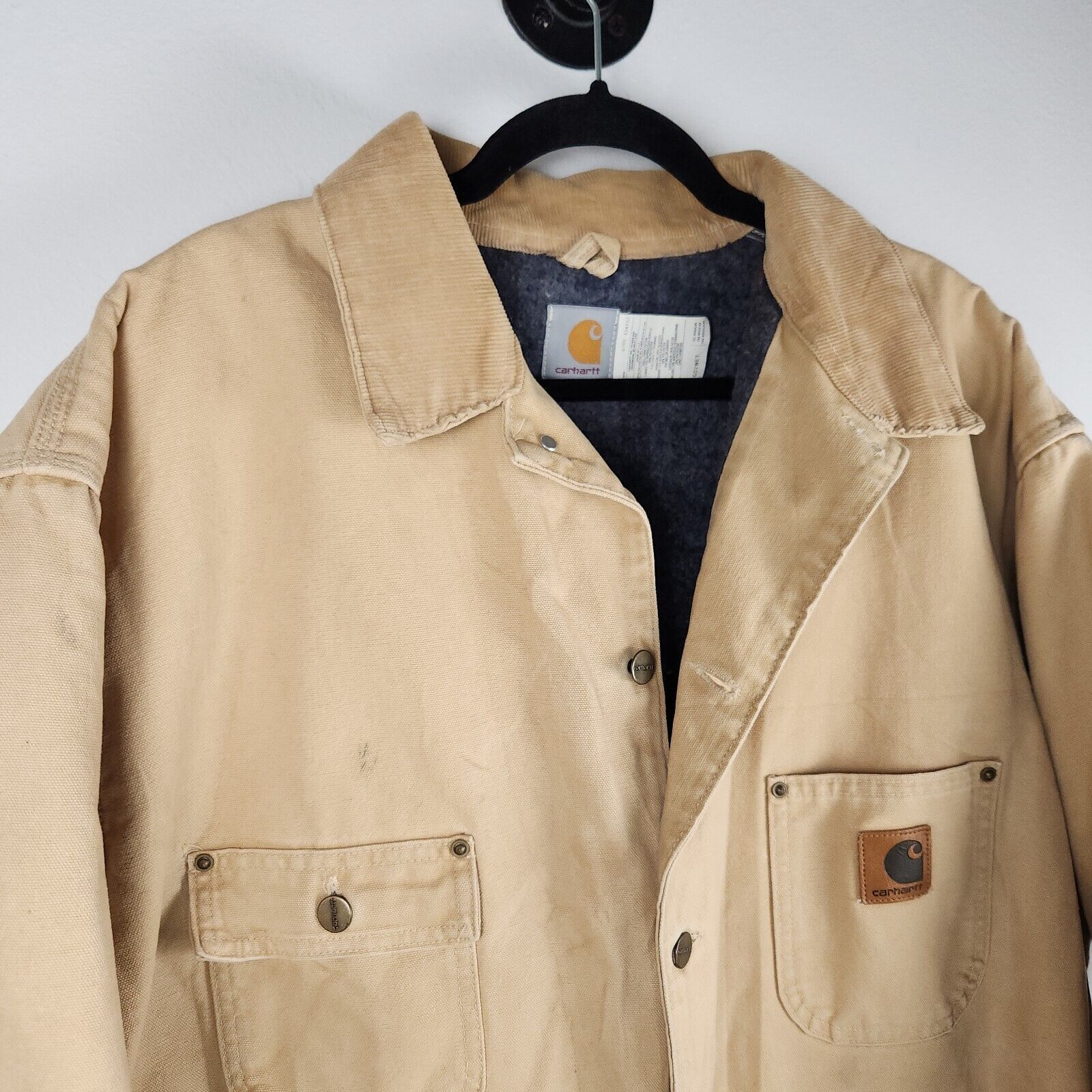 Carhartt Vintage Carhartt Jacket Mens Coat Blanket Lined 90s C02 WET | Grailed