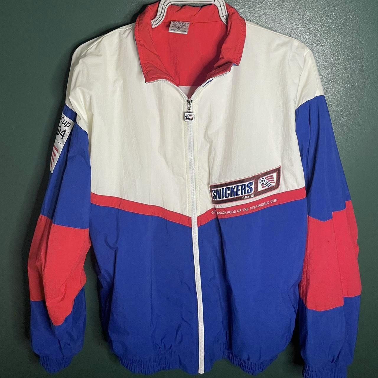 Streetwear × Vintage Vintage 1994 Snickers World Cup Jacket Promo ...