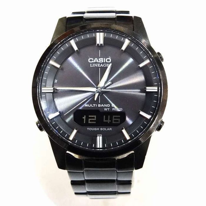 Casio Casio watch LINEAGE lineage LCW-M170 DB-1AJF solar men's radio ...