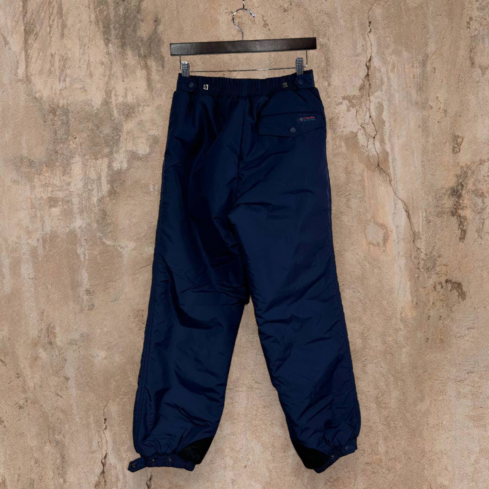 Columbia × Streetwear × Vintage Vintage Columbia Snow Pants Navy Blue ...