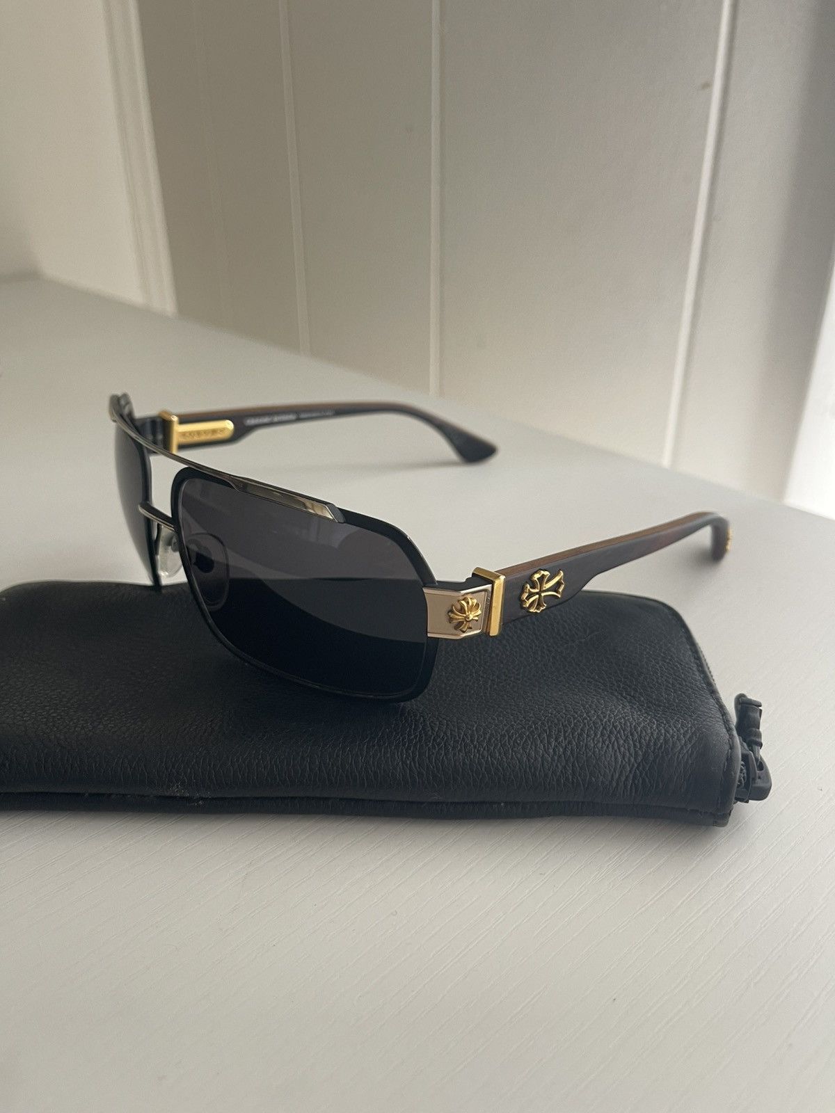 Chrome Hearts Chrome hearts hummer sunglasses | Grailed