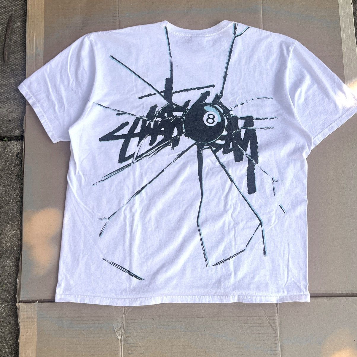 Vintage Stussy 8-Ball Shattered | Grailed