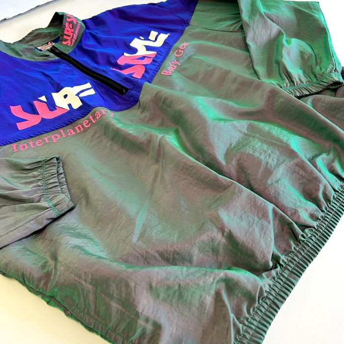 Surf Style 90's Surf Style INTERPLANETARY BODY GEAR Iridescent Jacket ...