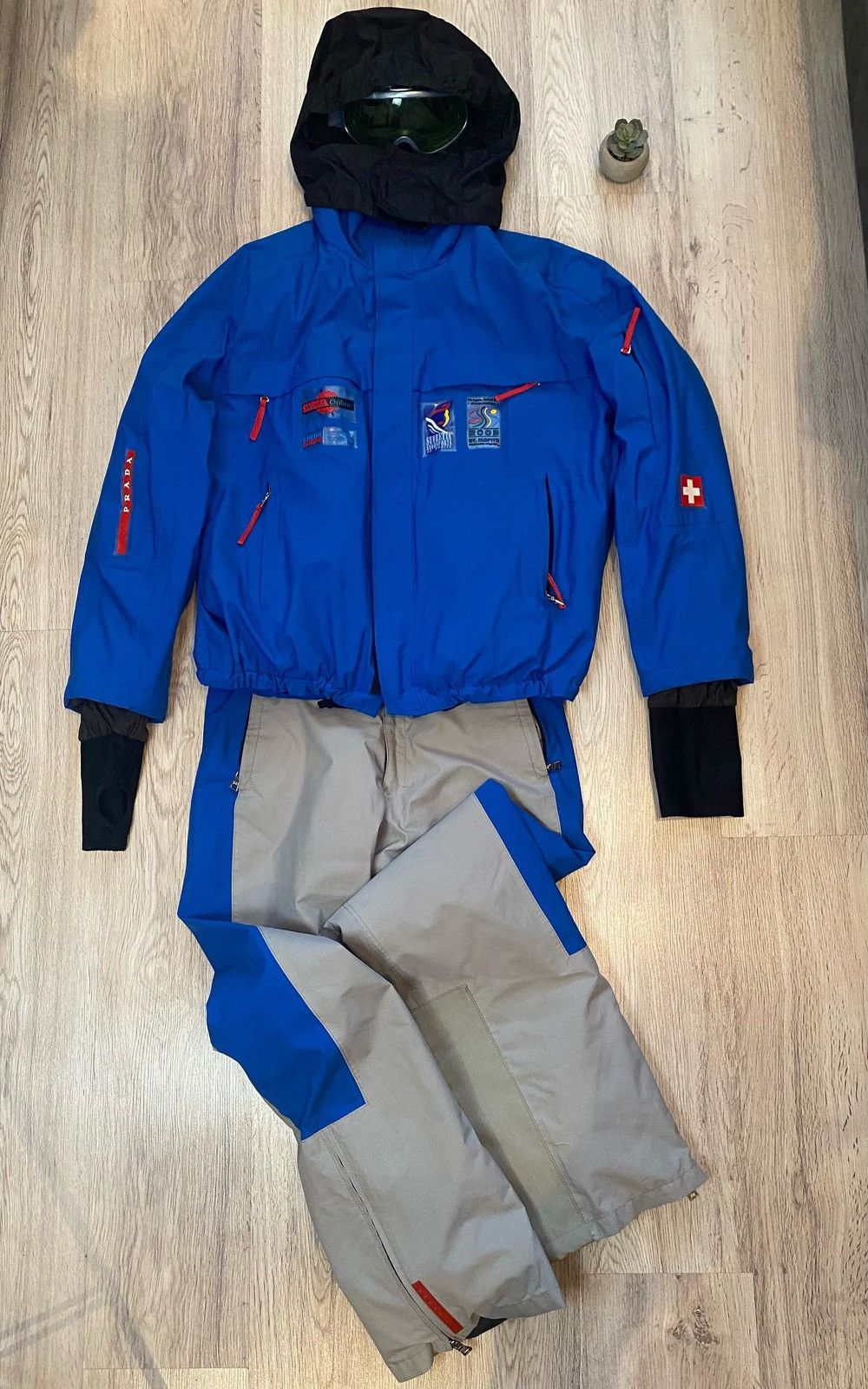 Outdoor Life × Prada × Vintage Prada Goretex Ski Jacket St.Moritz | Grailed