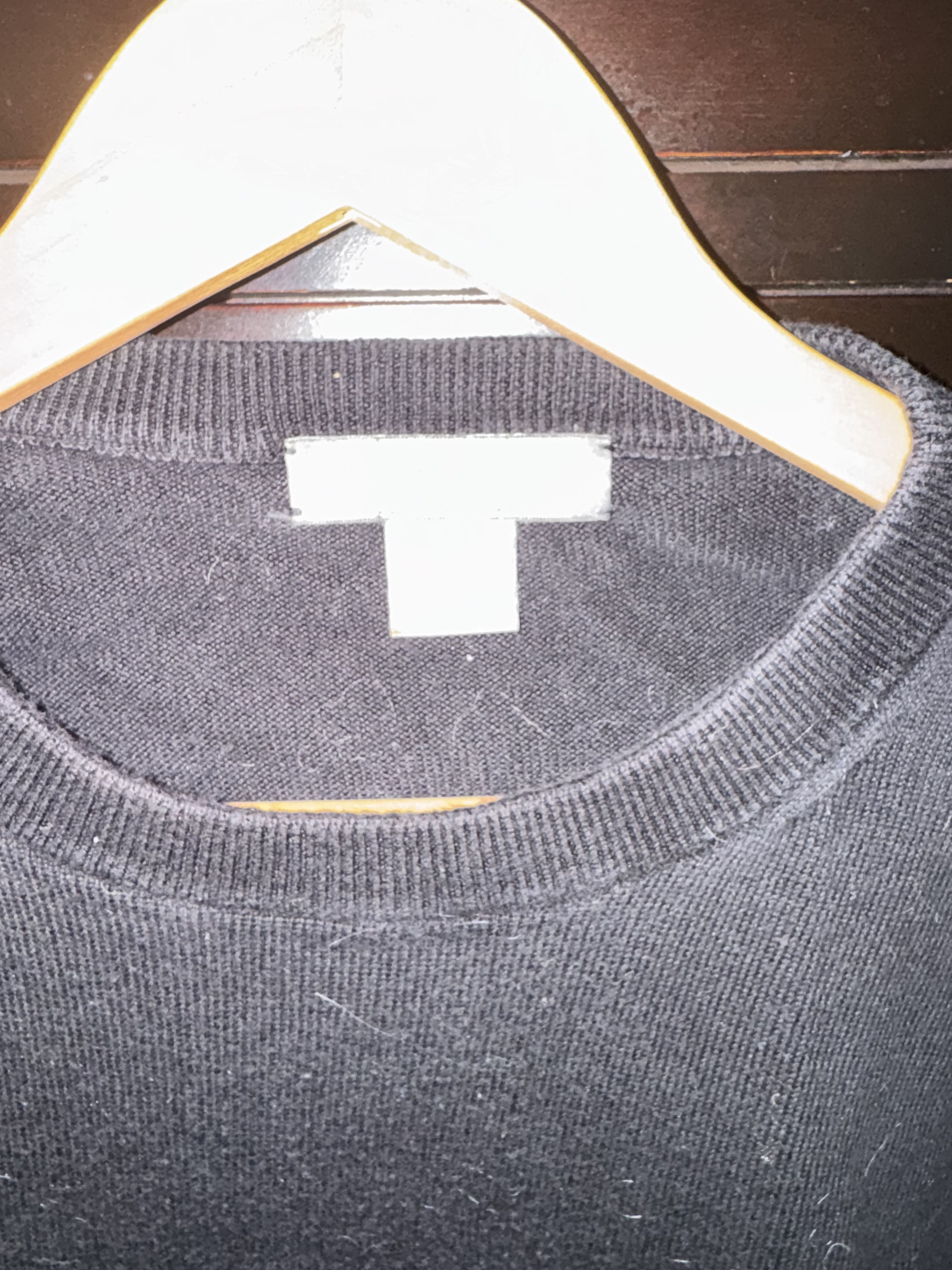 Daniel Cremieux Daniel Cremieux Black Cotton Crew Neck Sweater | Grailed