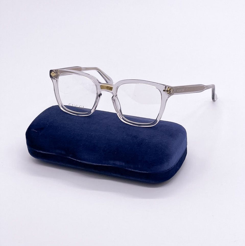 Gucci NEW GUCCI GG0184O 005 UNISEX CLEAR EYEGLASSES GUCCI | Grailed