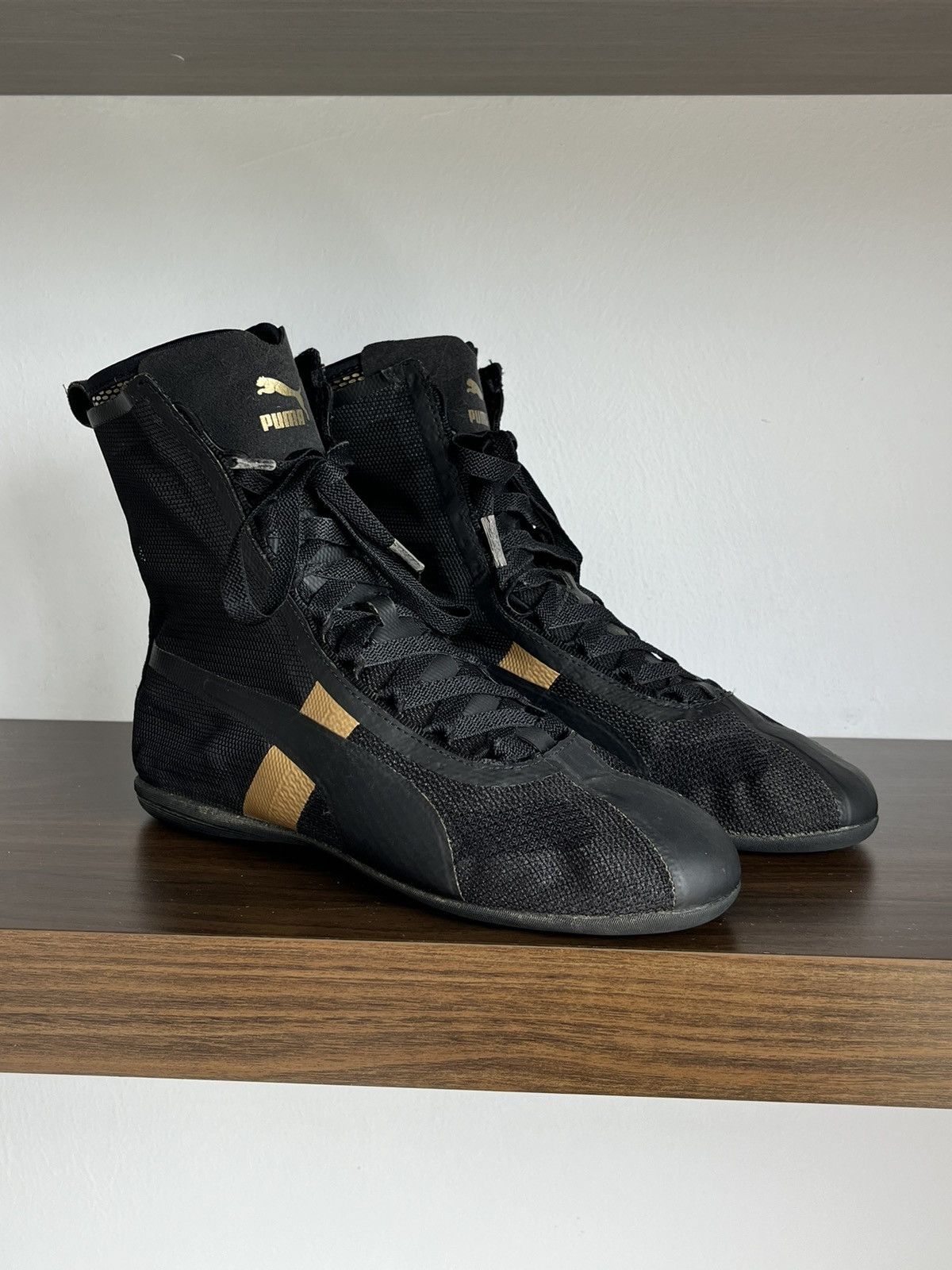 Puma × Vintage Vintage Puma Boxing Boots | Grailed