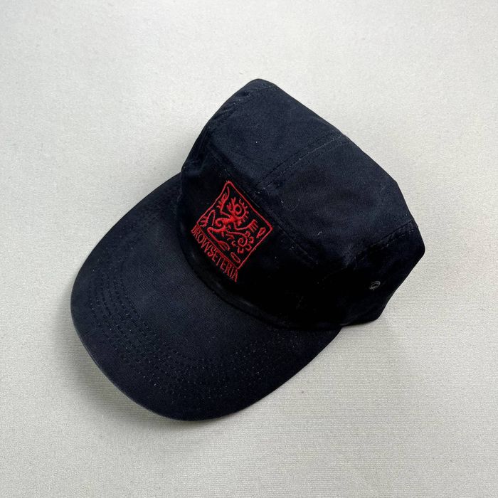 Vintage Vintage Tech Hat Cap 5 Panel Black Web Technology Media 90s ...