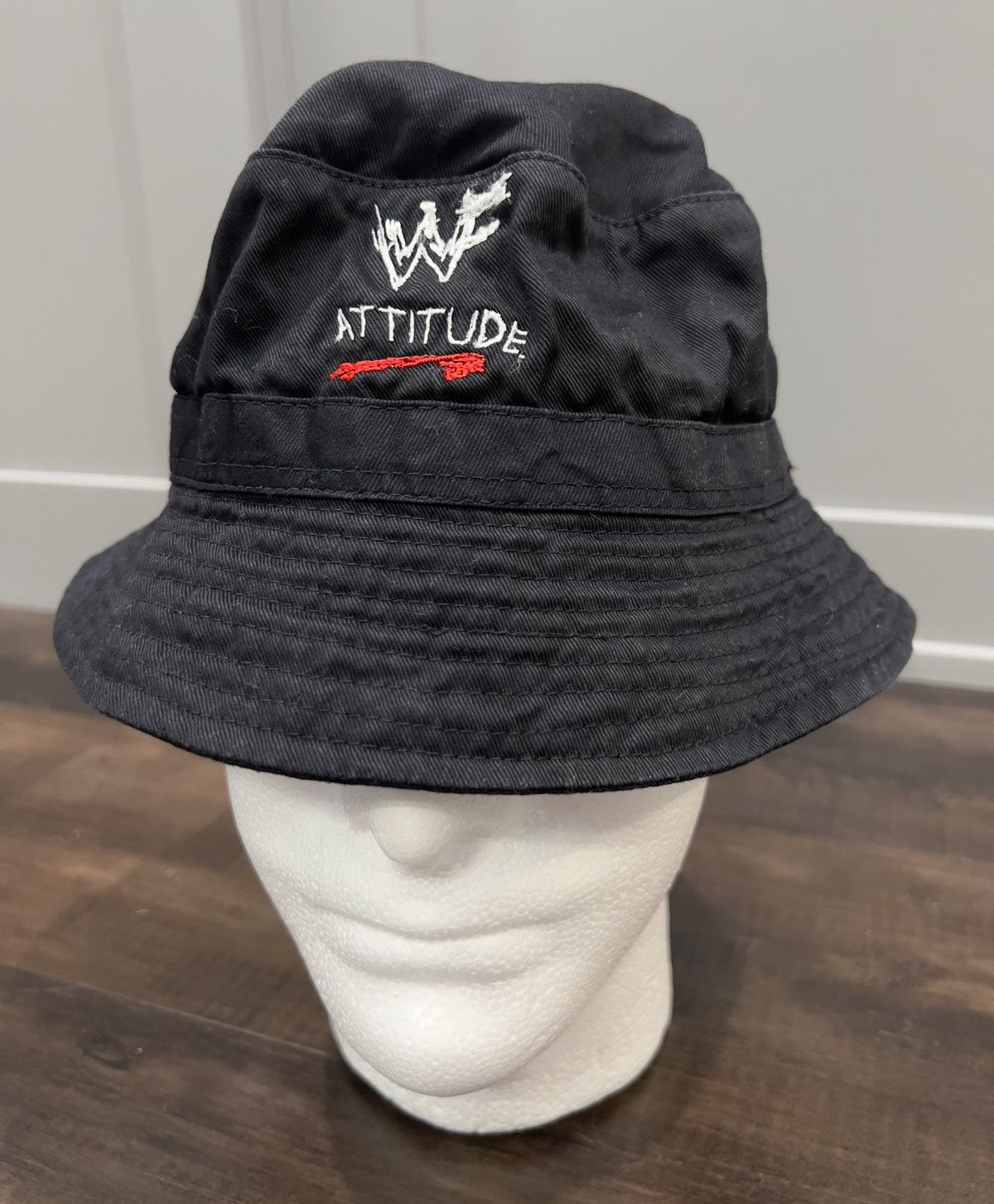 Streetwear × Vintage × Wwe Vintage 1998 WWE Wrestling Bucket Hat | Grailed