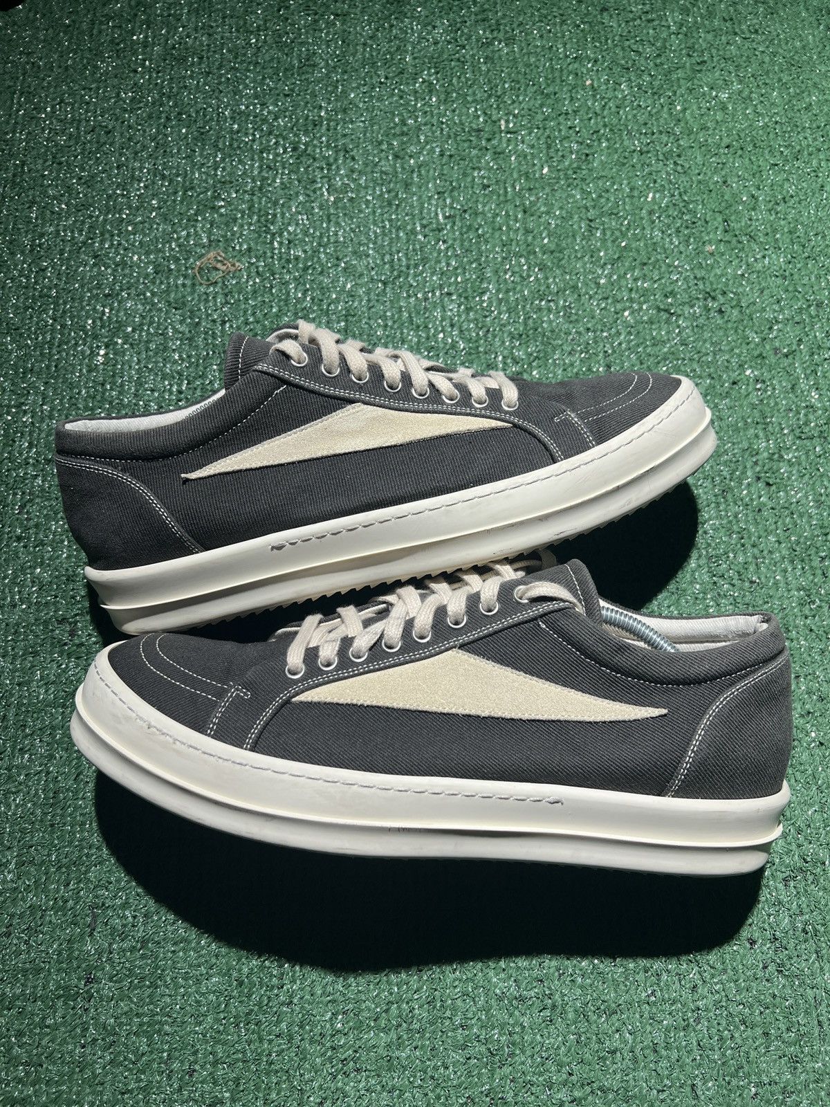 Rick Owens × Rick Owens Drkshdw Rick Owen’s Vintage DRKSHDW Low Vans ...