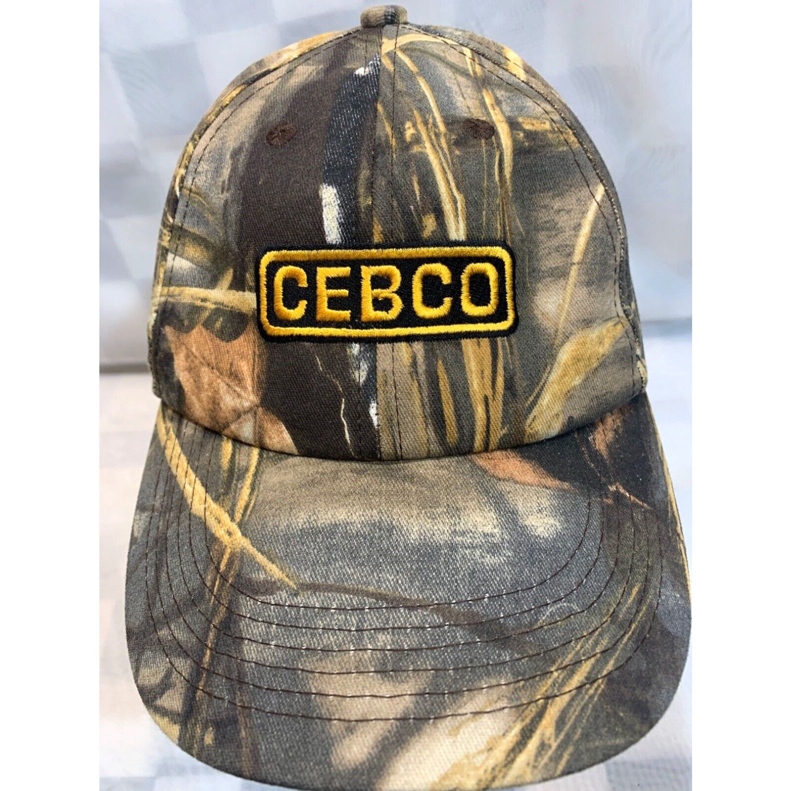 Bally CEBCO Camouflage Adjustable Adult Baseball Ball Cap Hat | Grailed