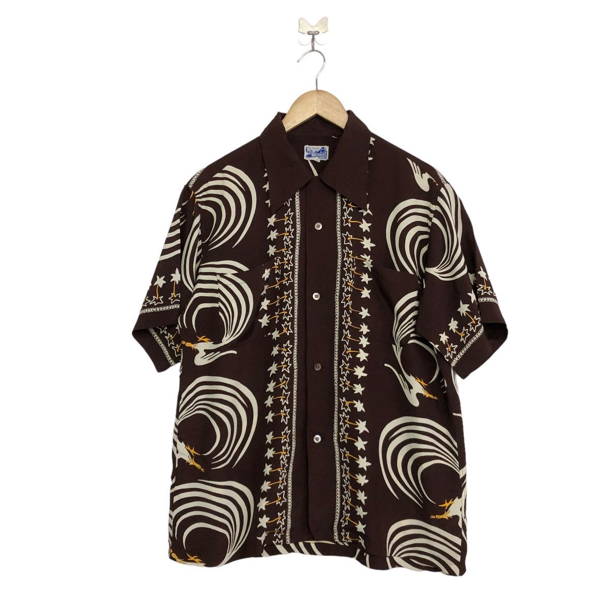 Beams Plus × Japanese Brand × Vintage Rare!! Vintage BEAMS full print ...
