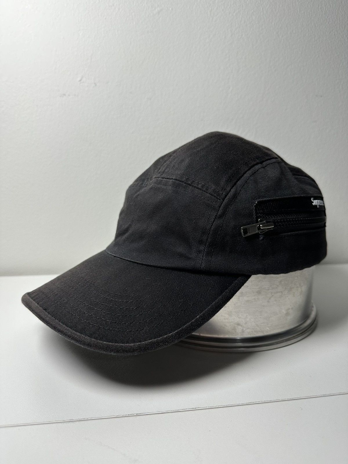 Supreme Supreme Zip Pocket Camp Cap Hat | Grailed