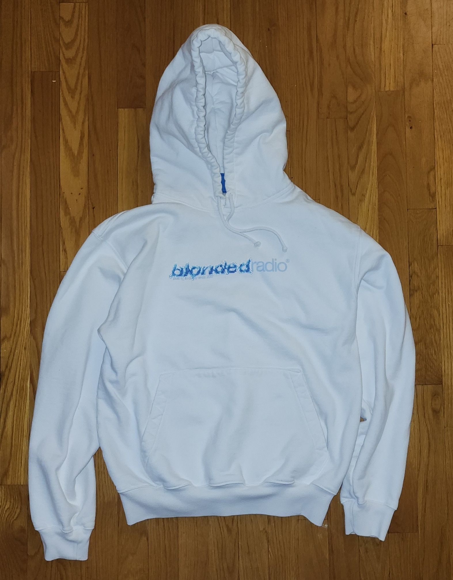 Frank Ocean White Blonded Radio "Iceman" Hoodie Frank Ocean | Grailed