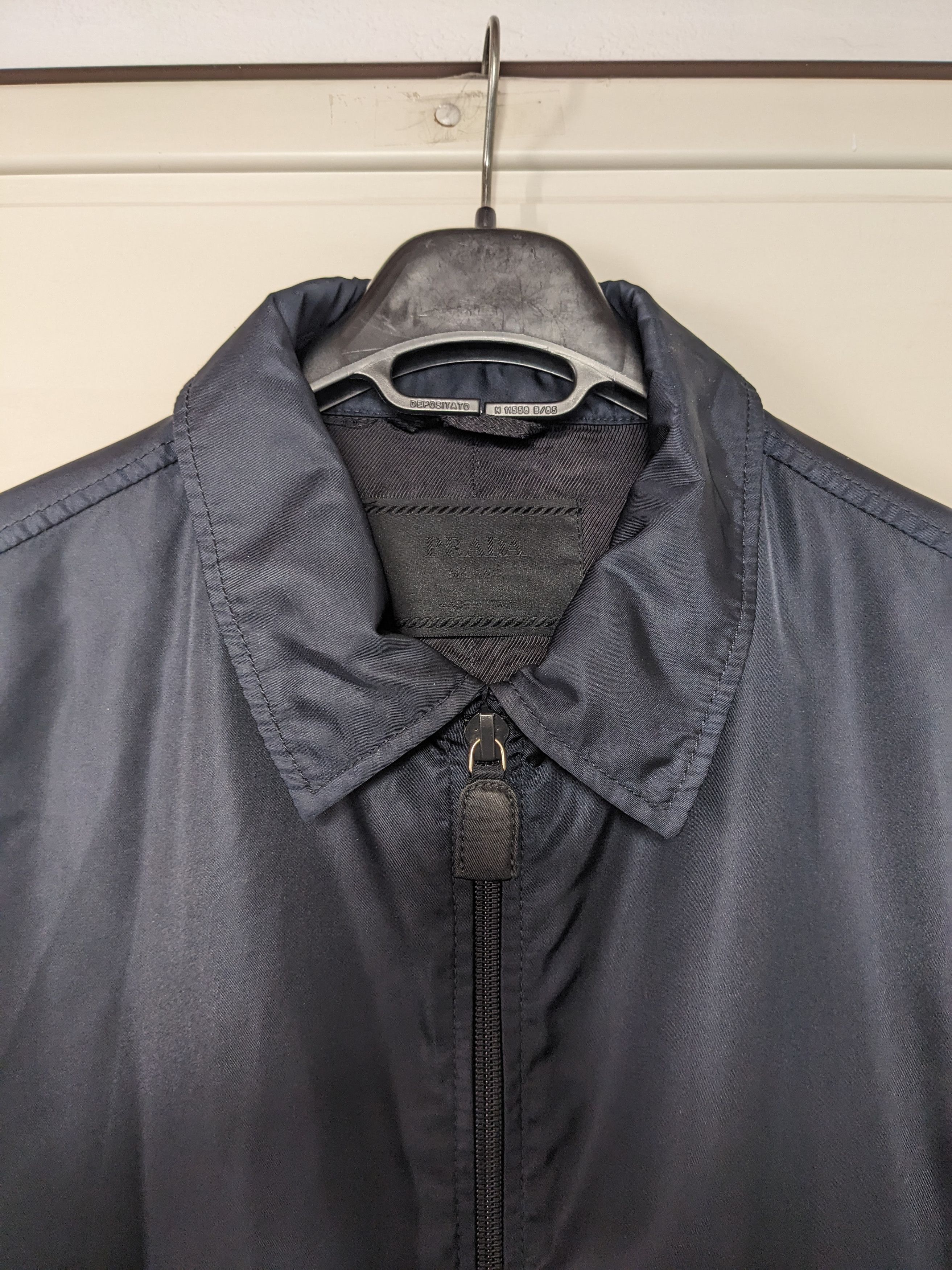 Prada Deep Blue Coach Jacket | Grailed