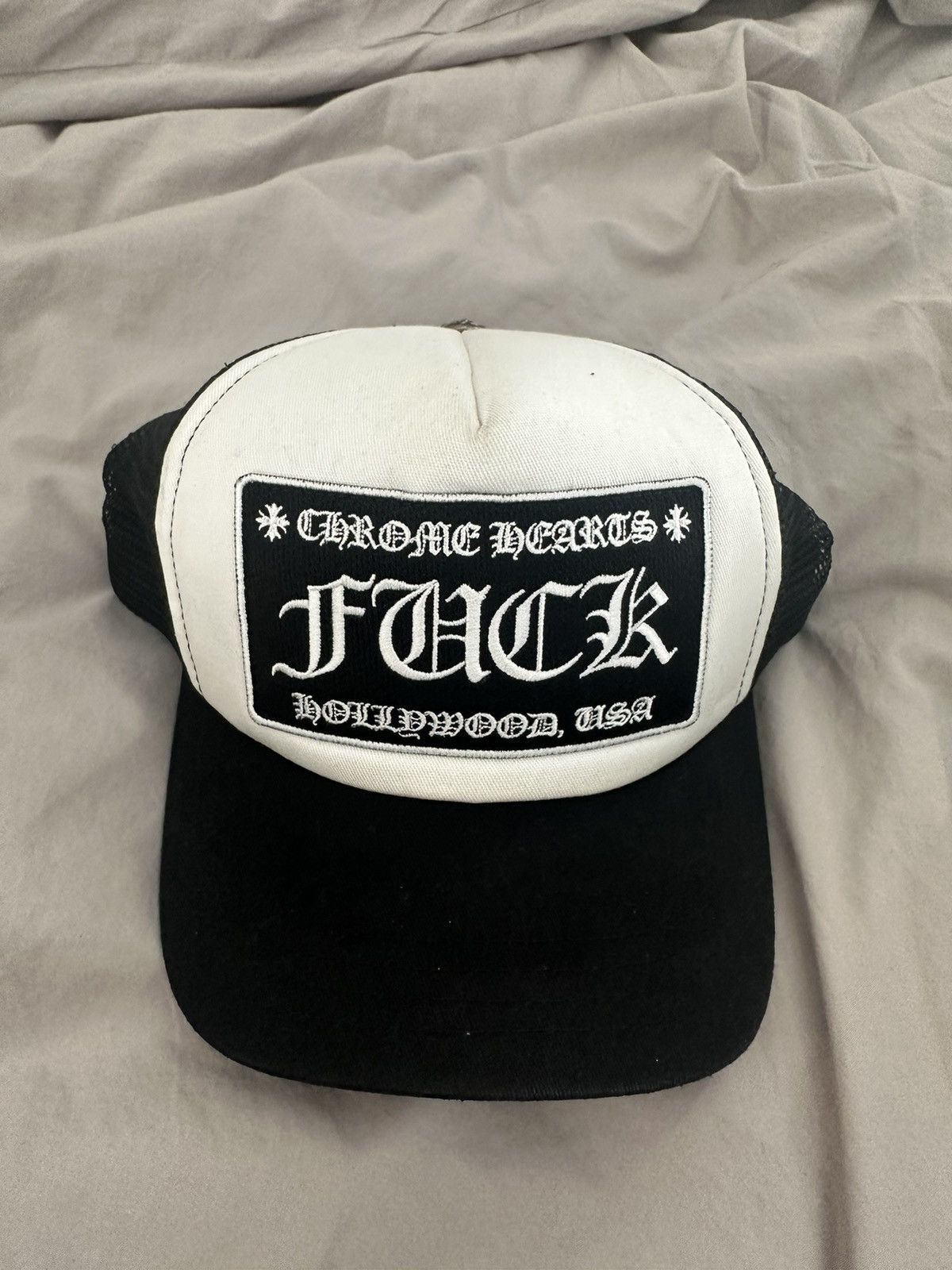 Chrome Hearts Chrome Hearts Fuck Hat | Grailed
