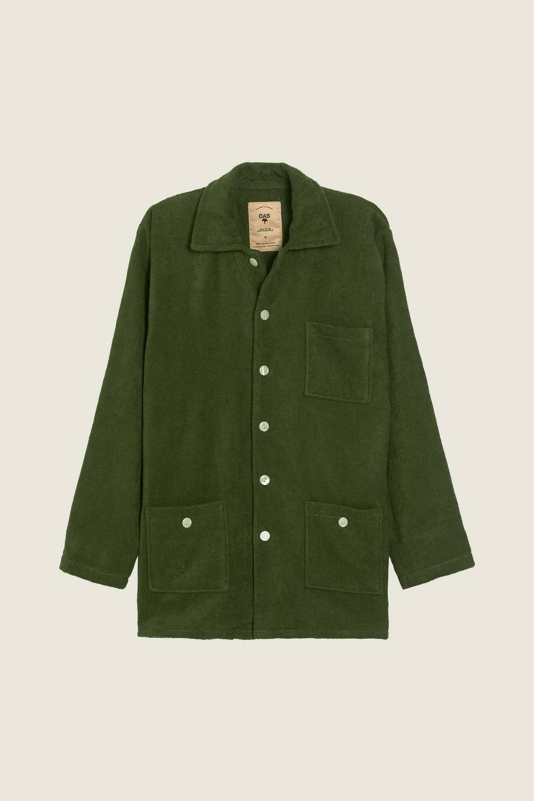 OAS Brand New Green terry OAS Army Dandy Jacket | Grailed