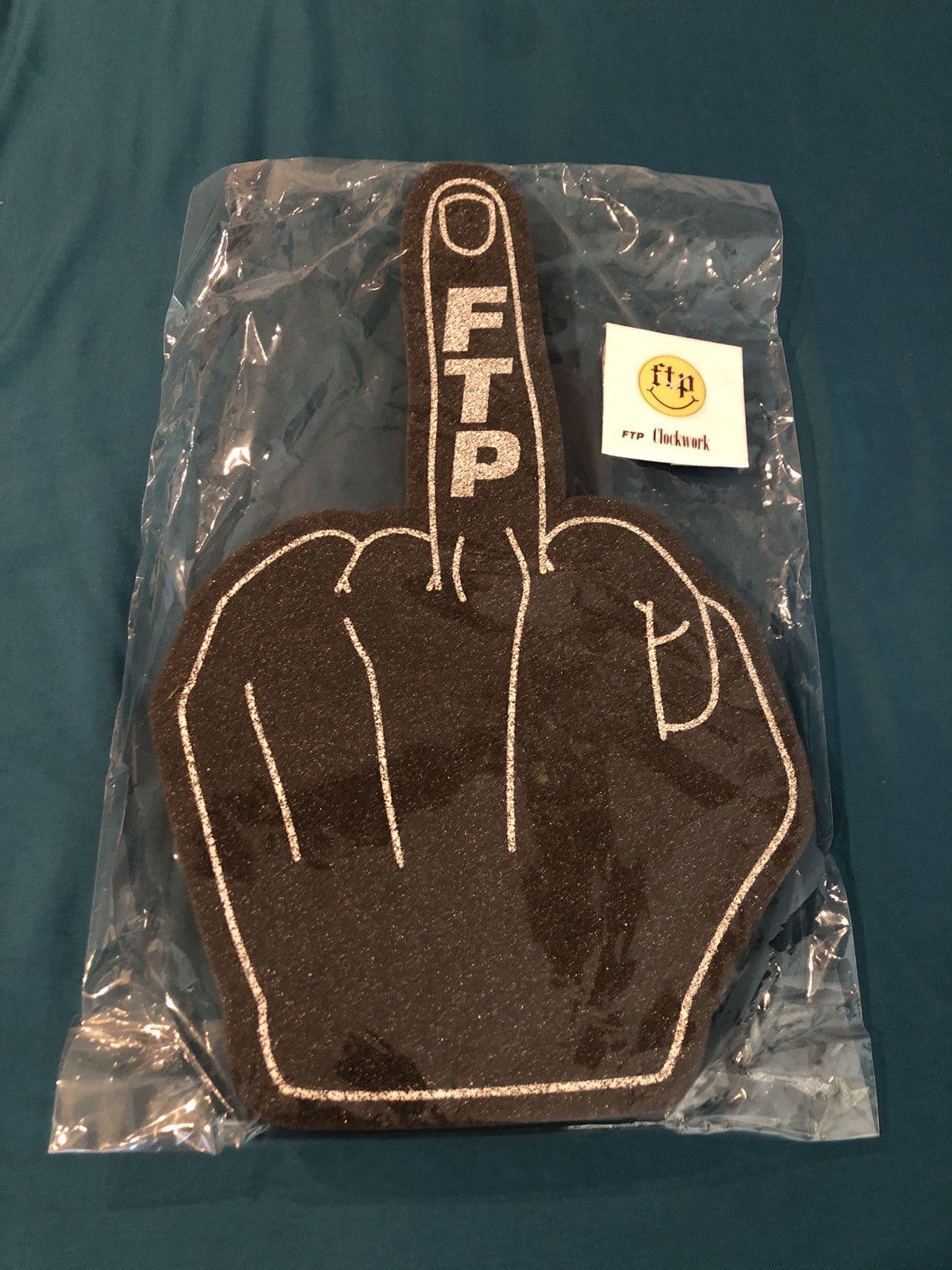 Fuck The Population FTP Foam Middle Finger | Grailed