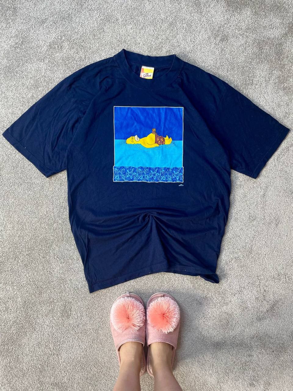 The Simpsons × Vintage Vintage T-shirt The Simpsons 1998 Rare Homer ...